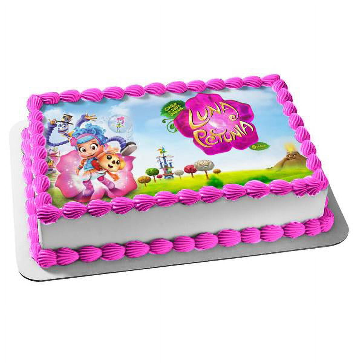 Luna Petunia Sammy Stretch Bibi Bubbles Edible Cake Topper Image ...