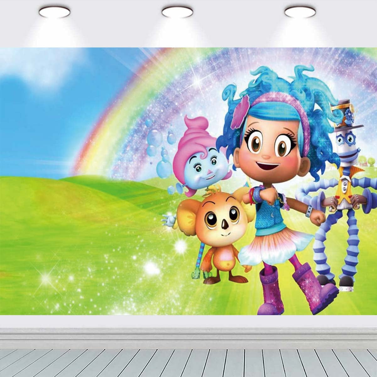 Luna Petunia school Taspestry Wall Decor Background Backdrop Party ...