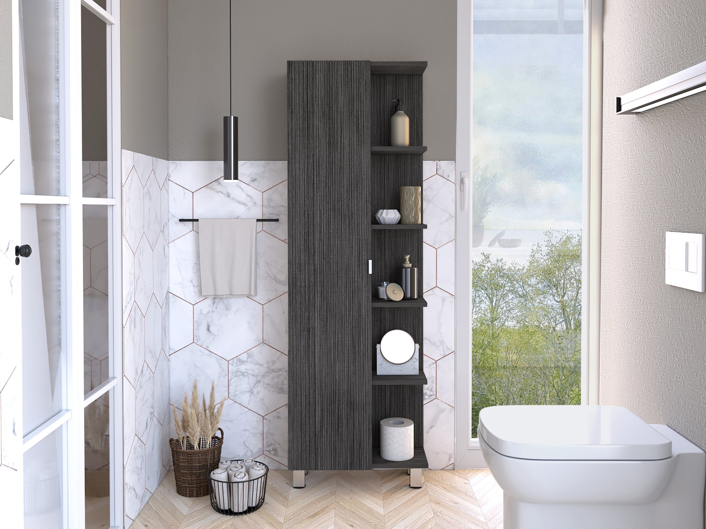 Luna Reflection Linen Cabinet - Walmart.com