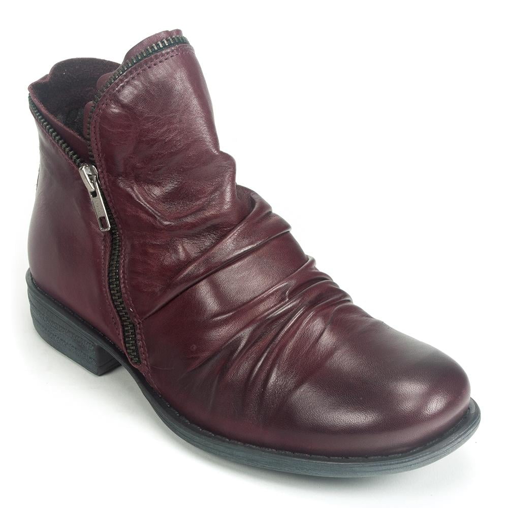 Luna Ruched Ankle Boot - Walmart.com