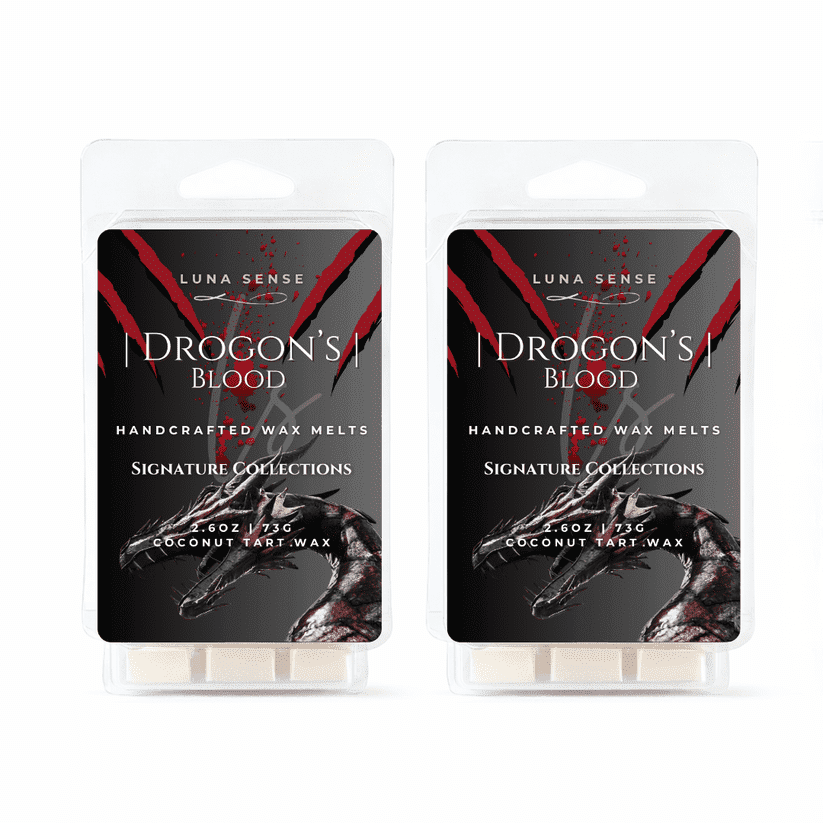 Luna Sense Wax Melts, Drogon's Blood, 6 Count, 2 Pack - Walmart.com