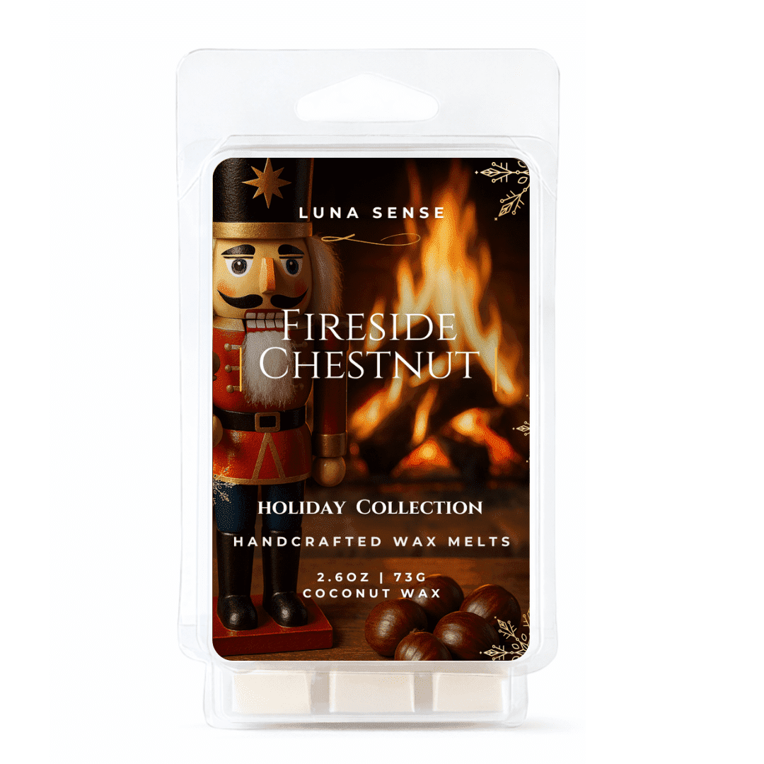 Luna Sense Fireside Chestnut Wax Melts, Smokey Wood - Walmart.com