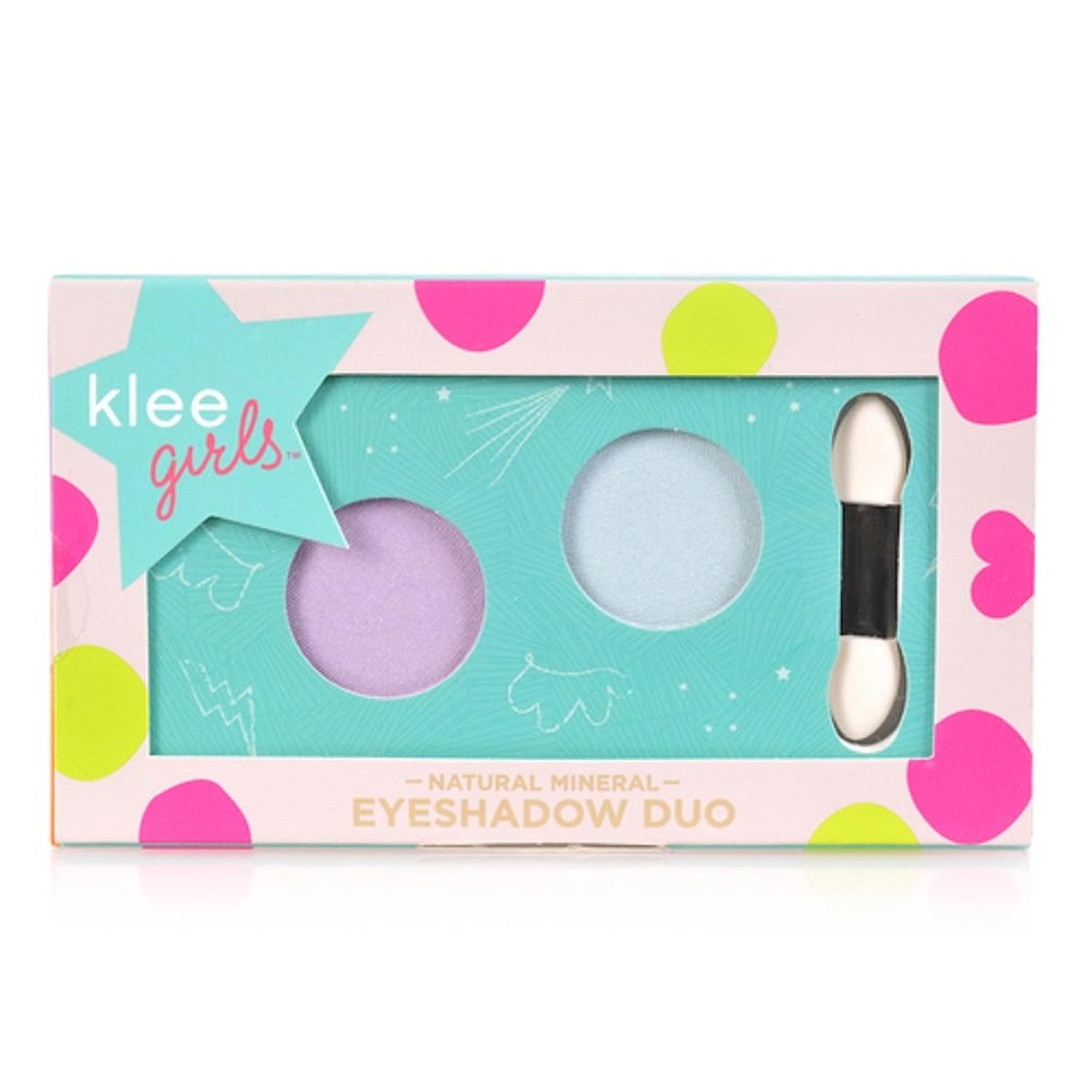 Luna Star Naturals Klee Girls Eyeshadow Duo, Key West Splash Rainier ...