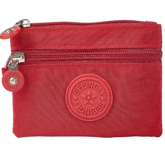 LunaGlo New Small Solid Canvas Coin Bags Kid's Money Coin Purse ...