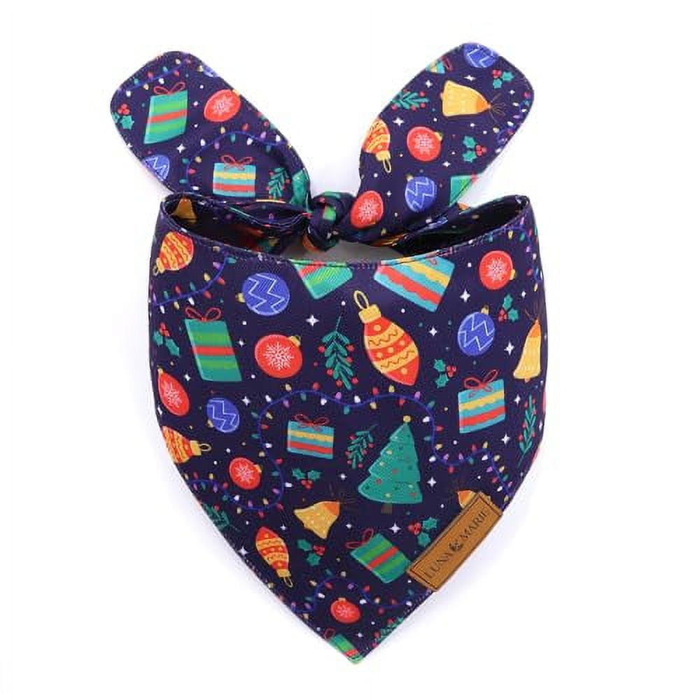 LunaMarie - Luxury Pet Birthday Bandanas -Premium & Silky Poly Fabric ...