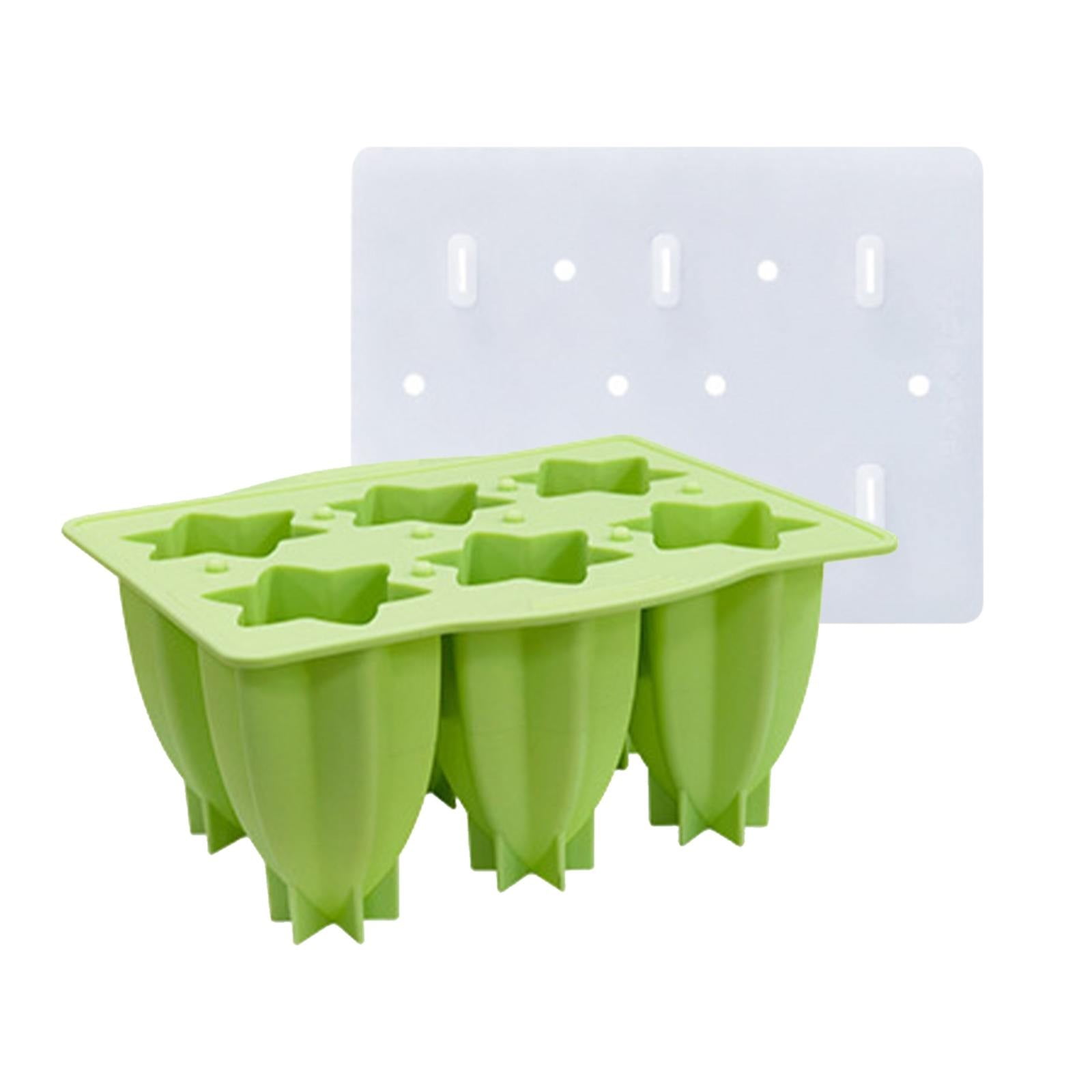 Lunaluna Clear!!Silicone Reusable Ice Silicone Easy Release Ice Cake ...