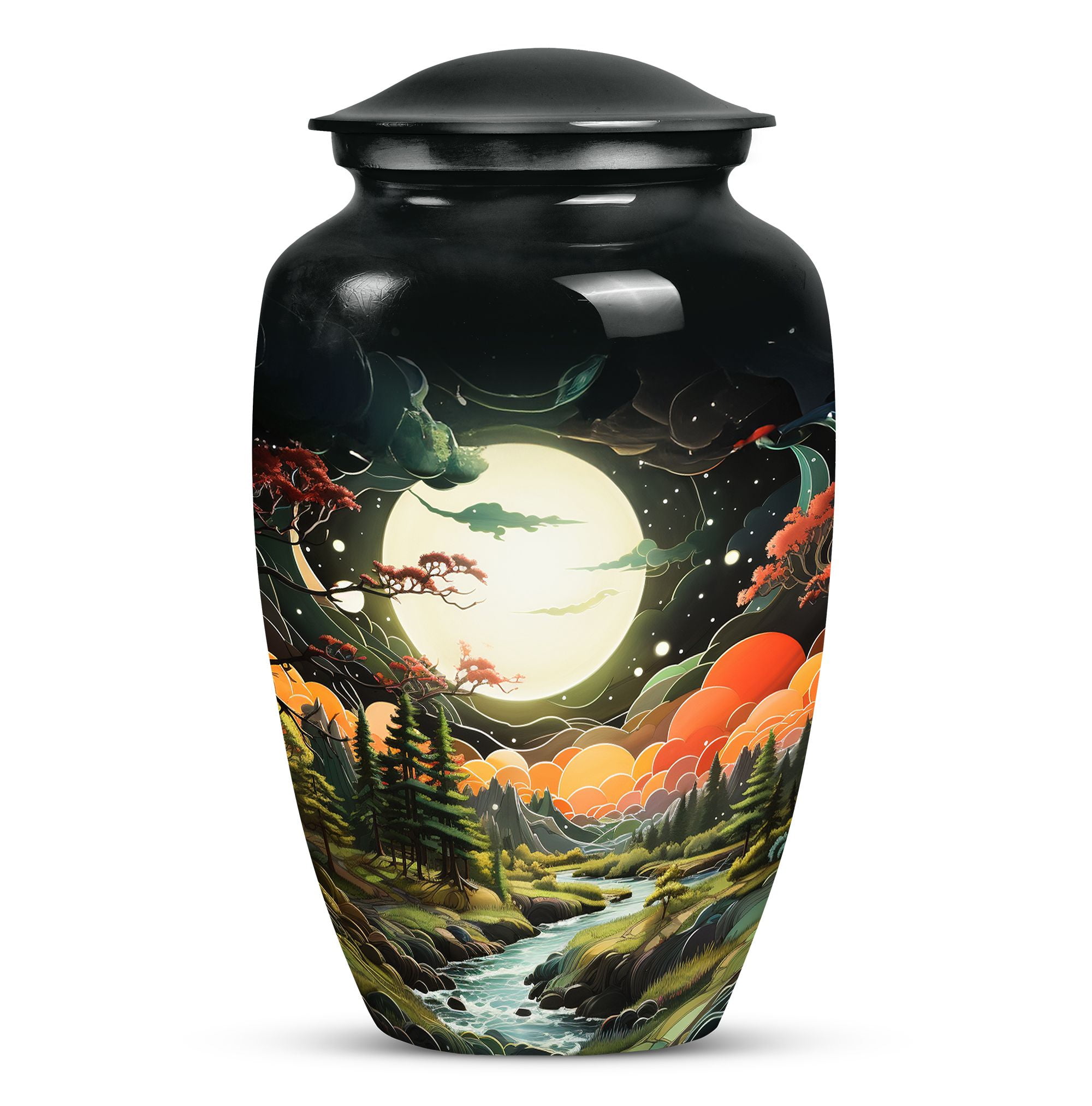 Lunar Brilliance In Enchanted Valley - Urns For Human Ashes Adult ...