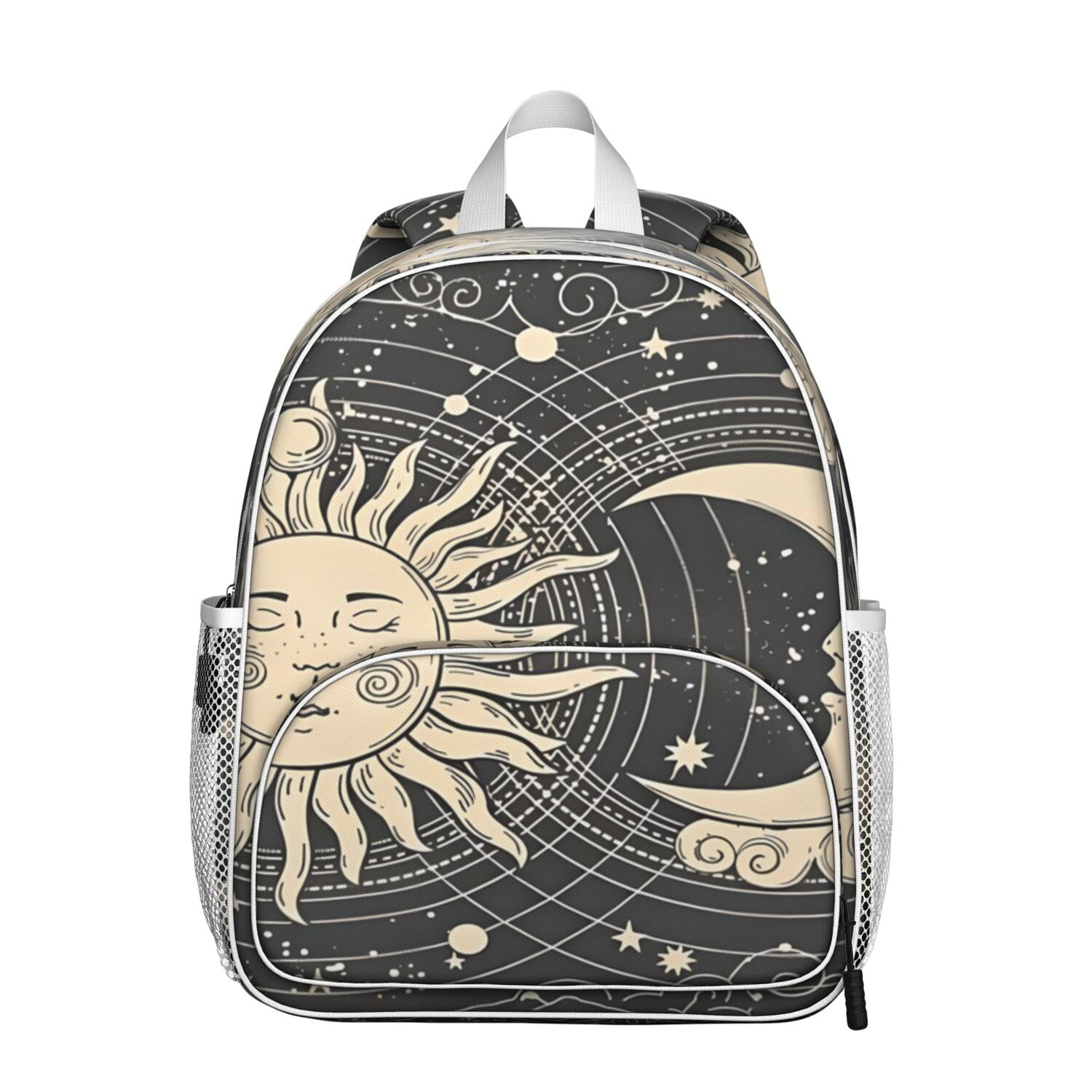 Lunar Constellation Waterproof Backpack - Ergonomic Student Bag with ...