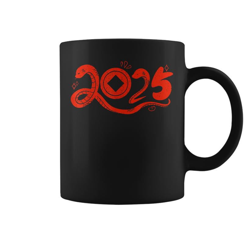 Lunar New Year 2025 Happy Chinese Snake Year 2025 Coffee Mugs - Walmart.com