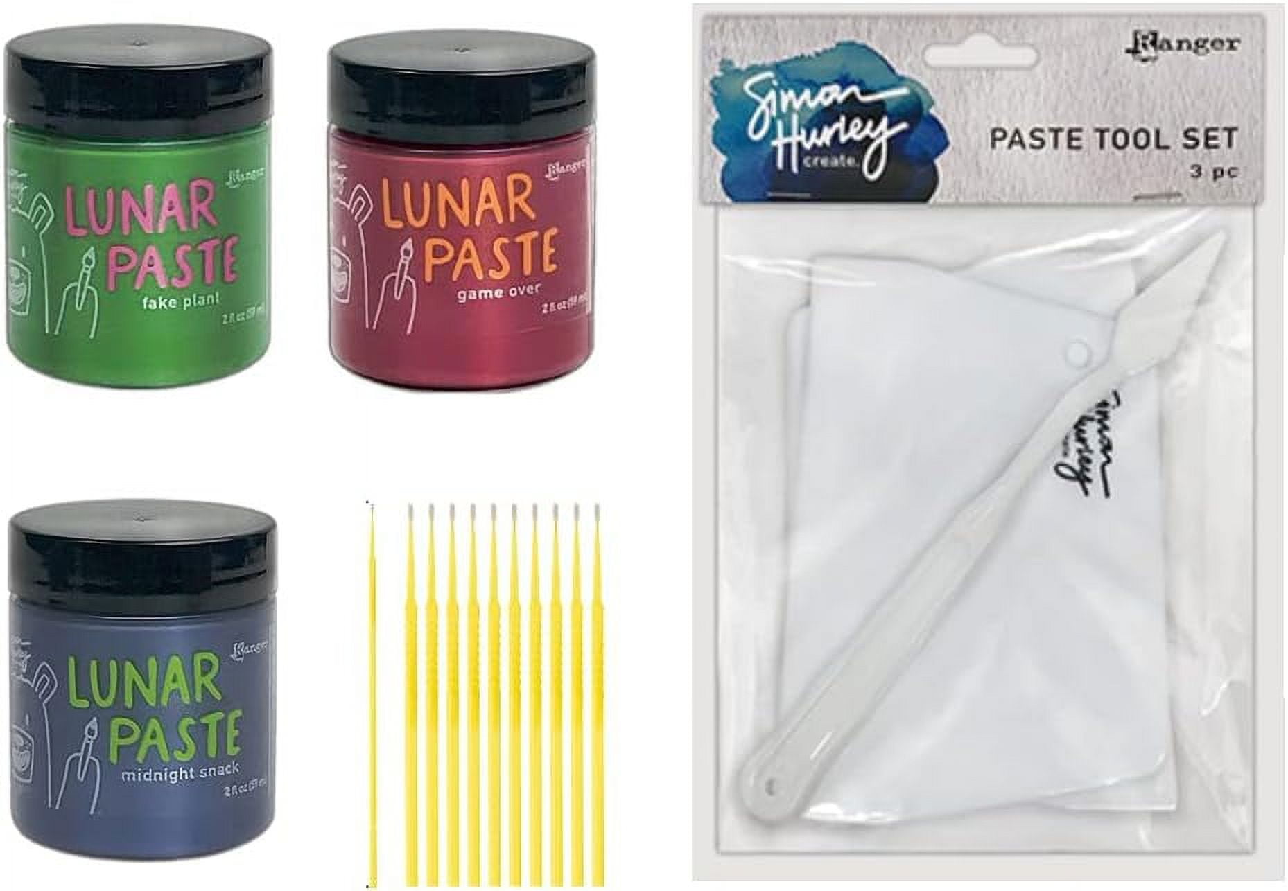 Lunar Paste Bundle - Game Over, Fake Plant, and Midnight Snack Lunar Paste - Includes 1 Palette ...