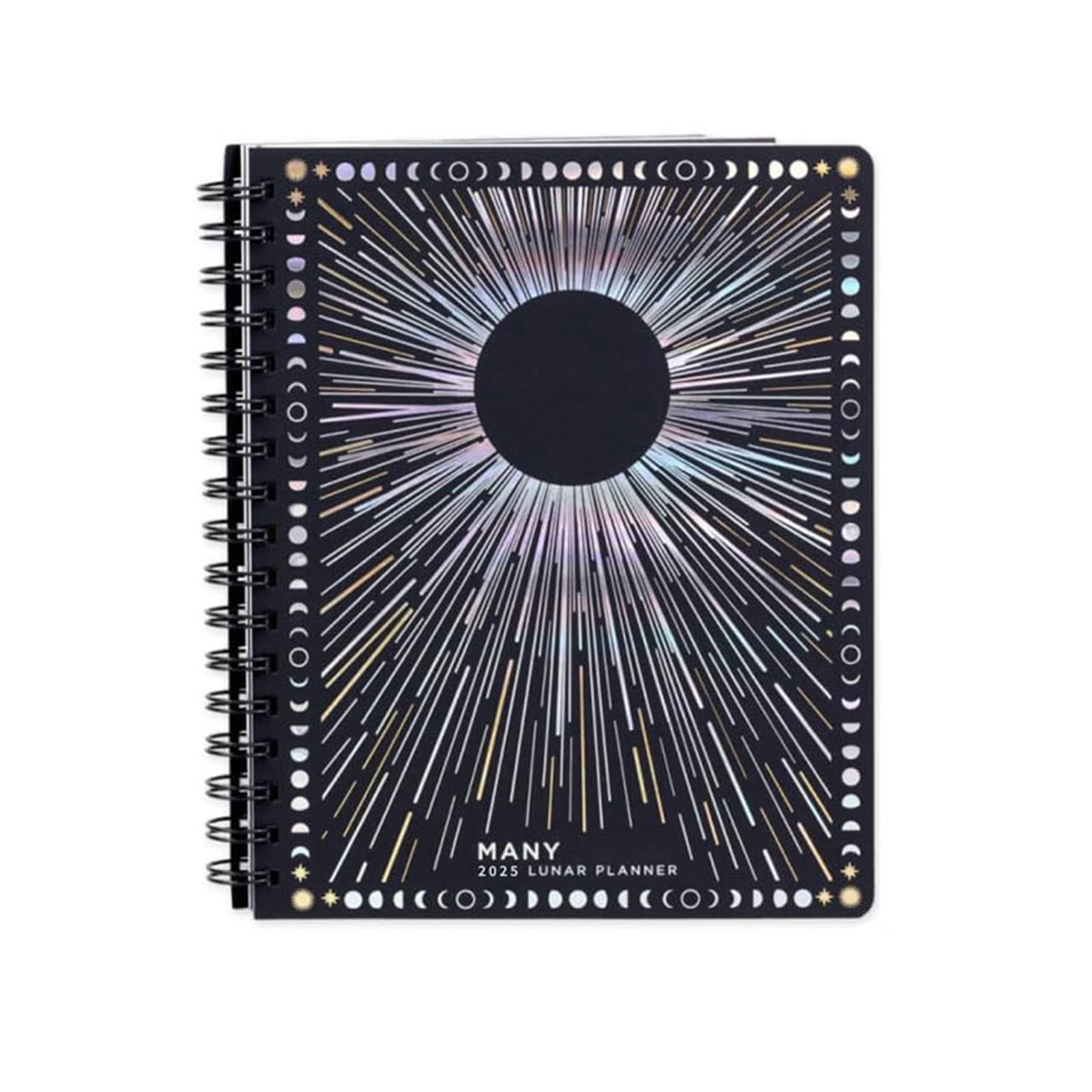Lunar Planner 2025 – Spiral Bound with Monthly & Weekly Layouts, Track ...