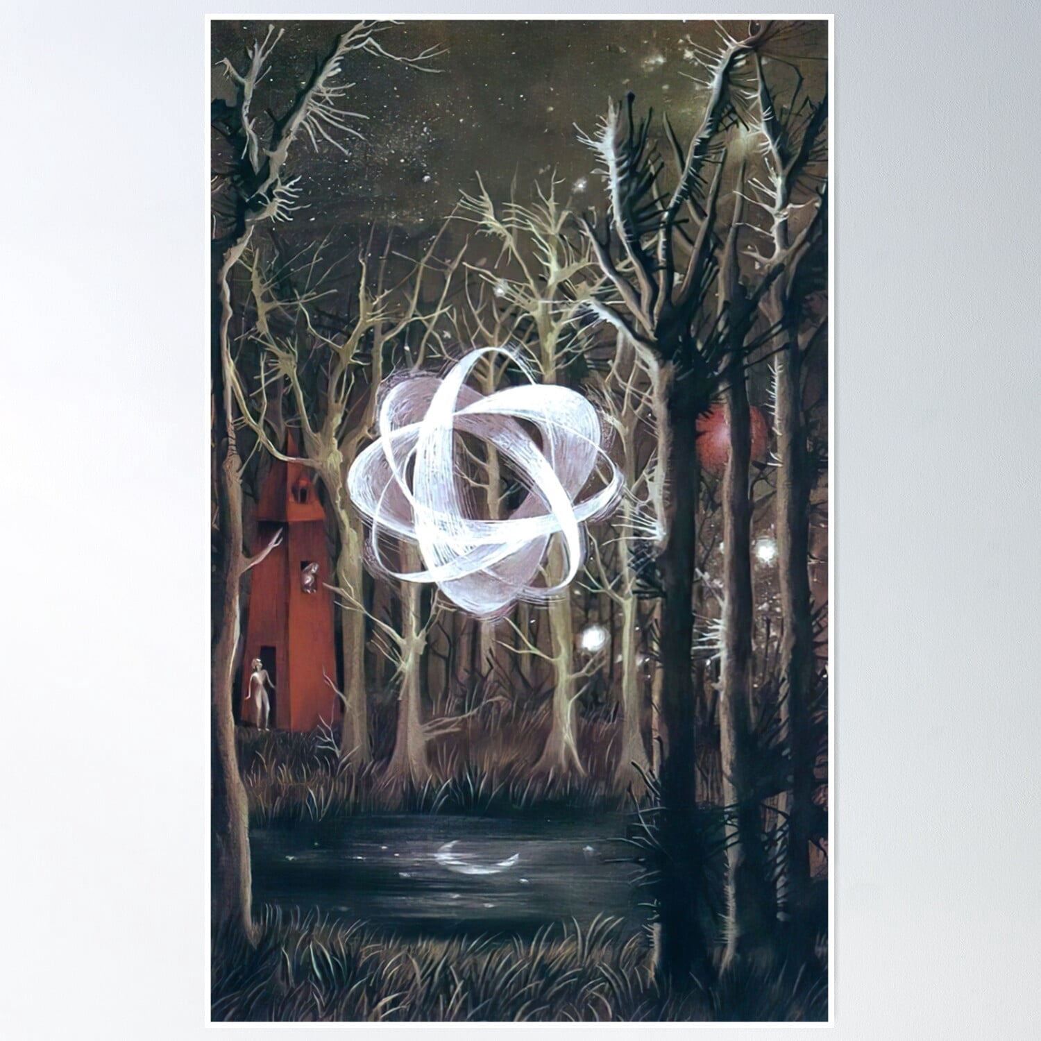 Lunar Reflection, By Remedios Varo Poster UNFRAMED PAPER POSTER, Home ...