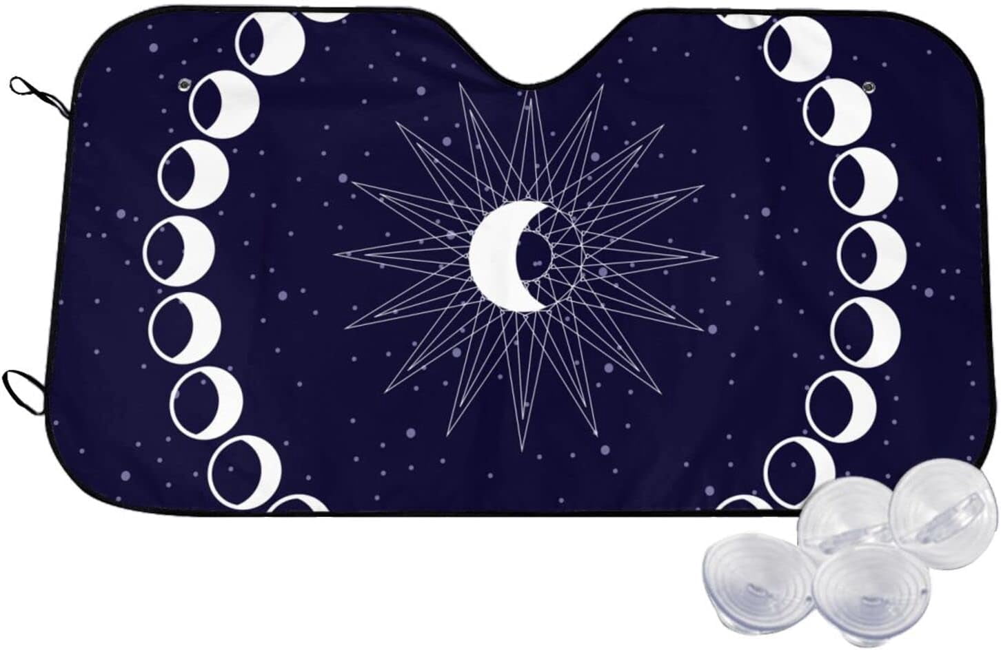 Lunar Windshield Car Sun Shade Front Window Sunshade for Most Sedans ...