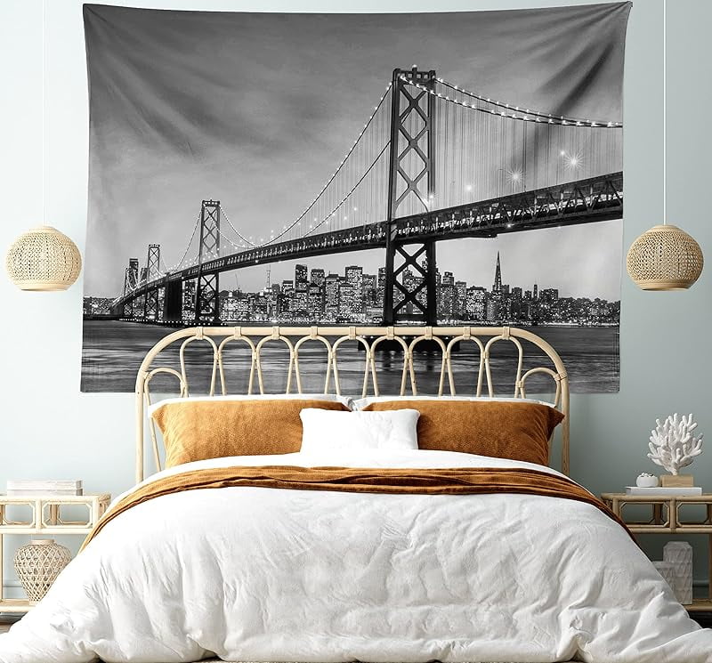 Lunarable Mountain Tapestry, Snowy Landscape of The Highest Mount ...