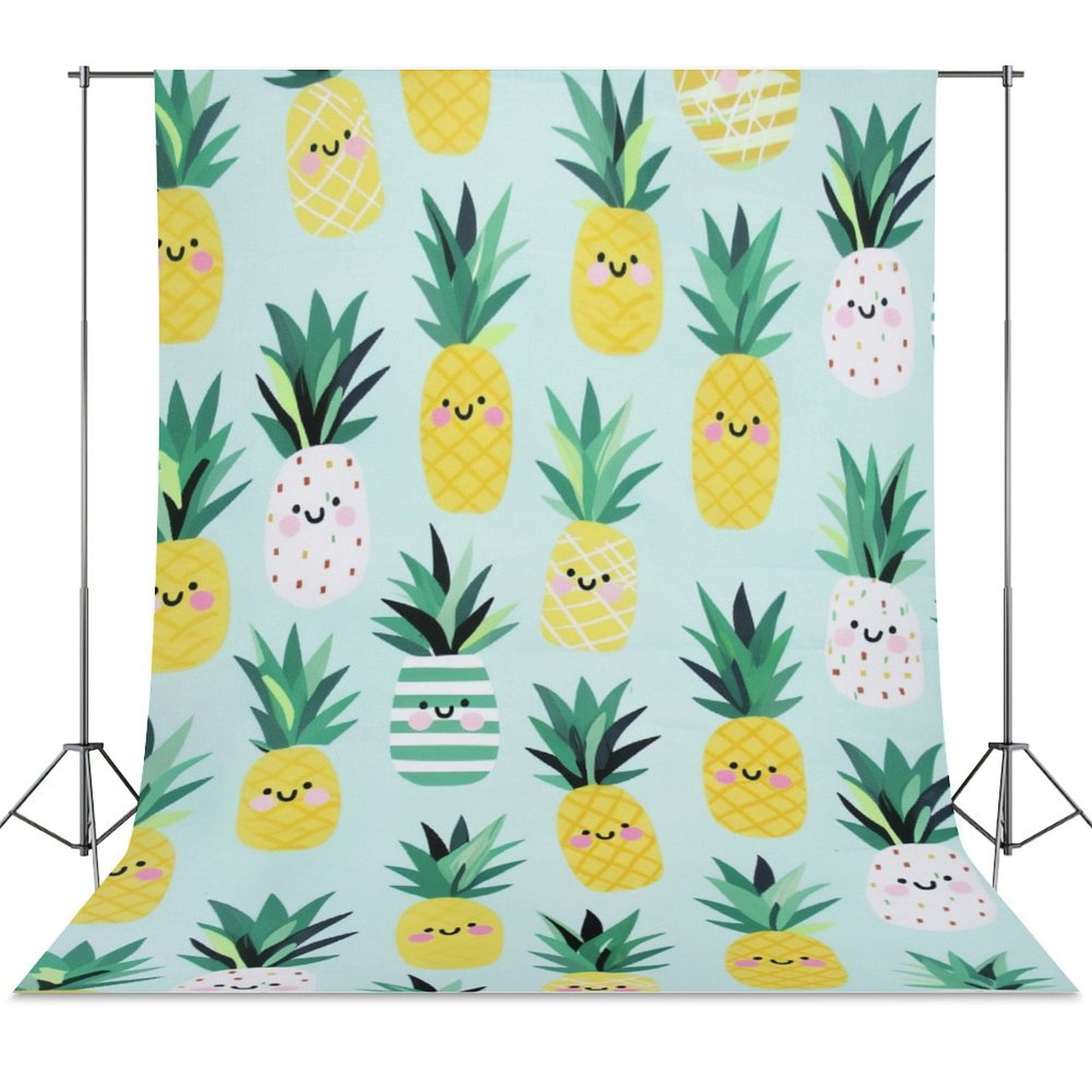 Lunarable Pineapple Backdrop Background for Photography Photo Booth ...