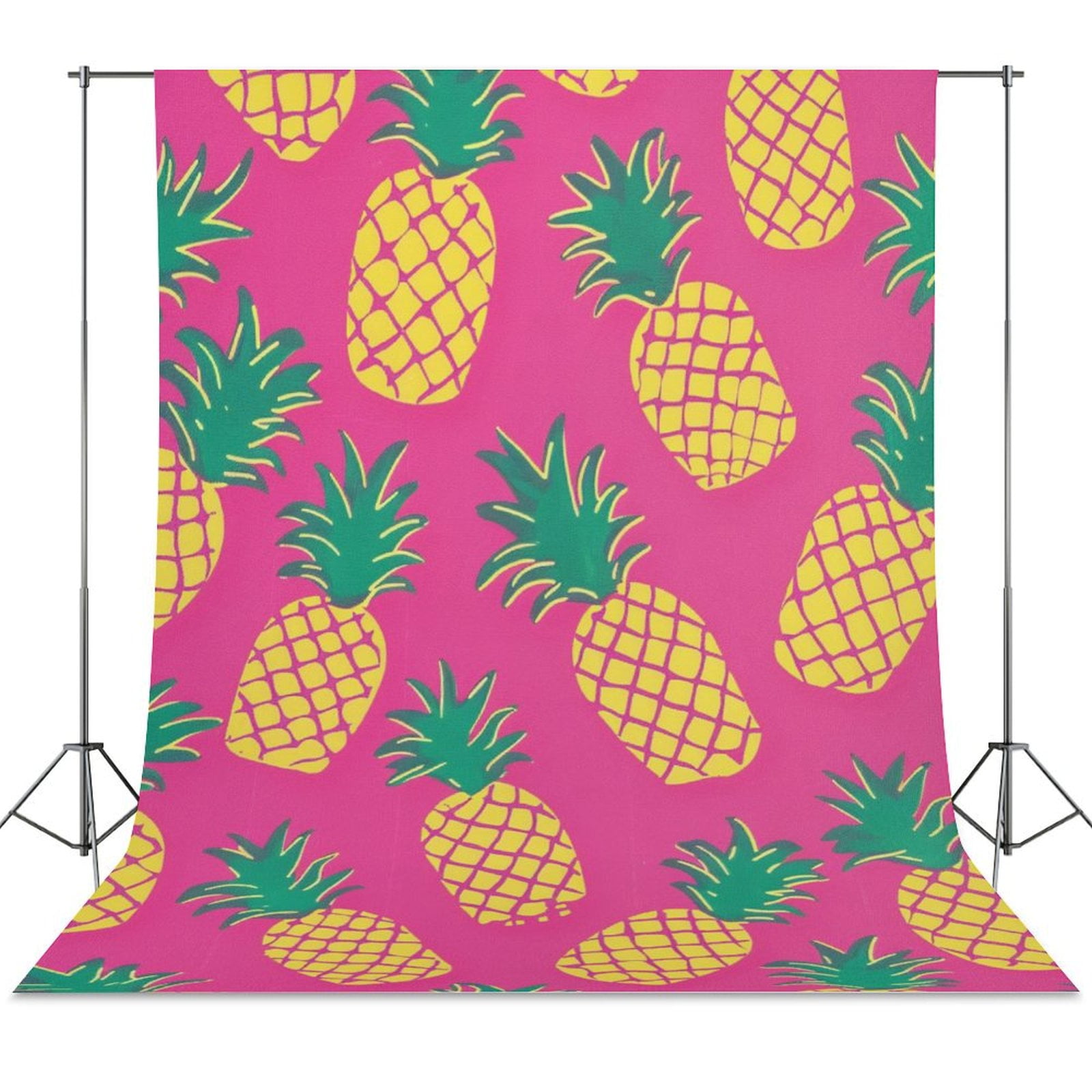 Lunarable Pineapple Backdrop Background for Photography Photo Booth ...