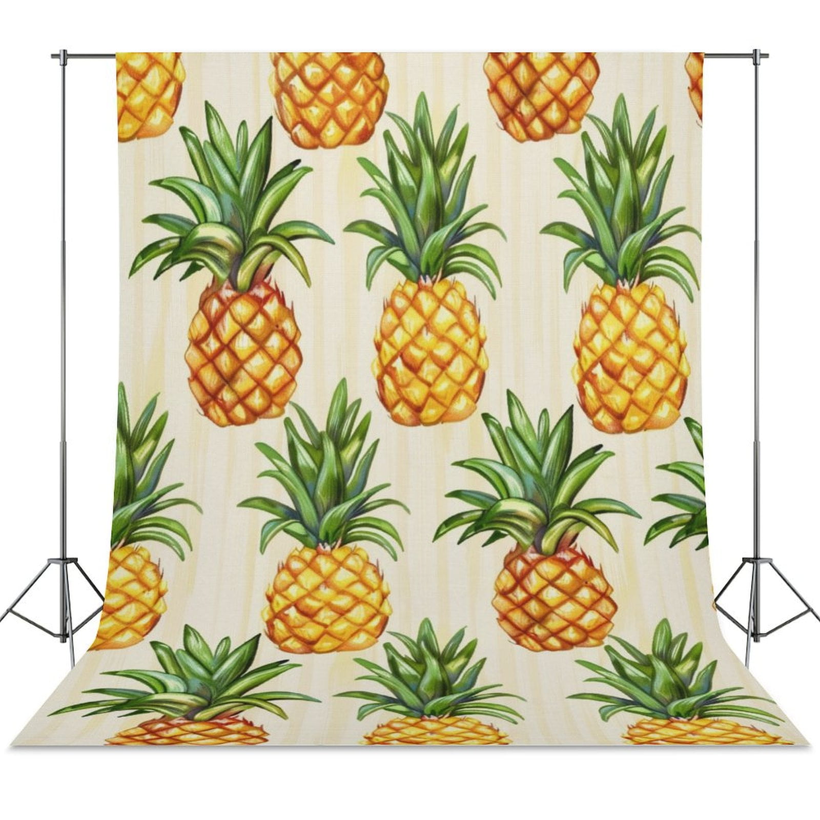 Lunarable Pineapple Backdrop Background for Photography Photo Booth ...