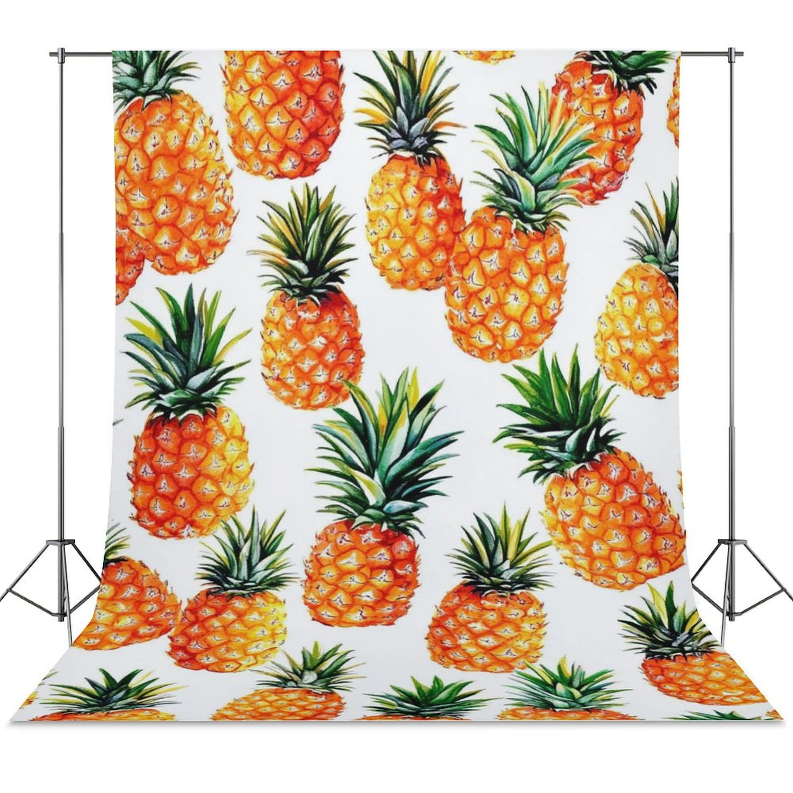 Lunarable Pineapple Backdrop Background for Photography Photo Booth ...