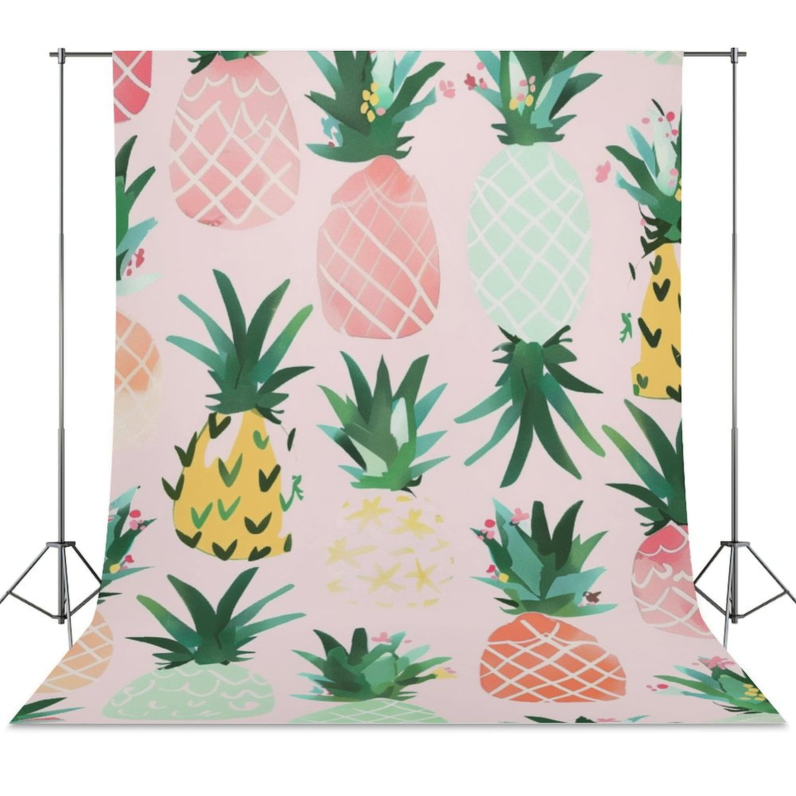 Lunarable Pineapple Backdrop Background for Photography Photo Booth ...