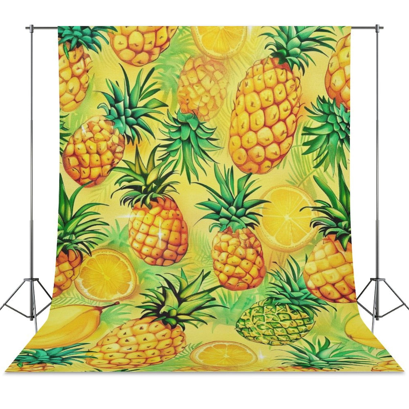 Lunarable Pineapple Backdrops for Photography for Party Backdrop ...