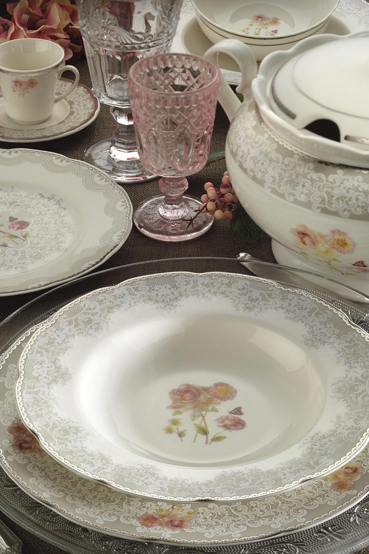 Lunari - 0844 - Multicolor - Dinner Set - Walmart.com