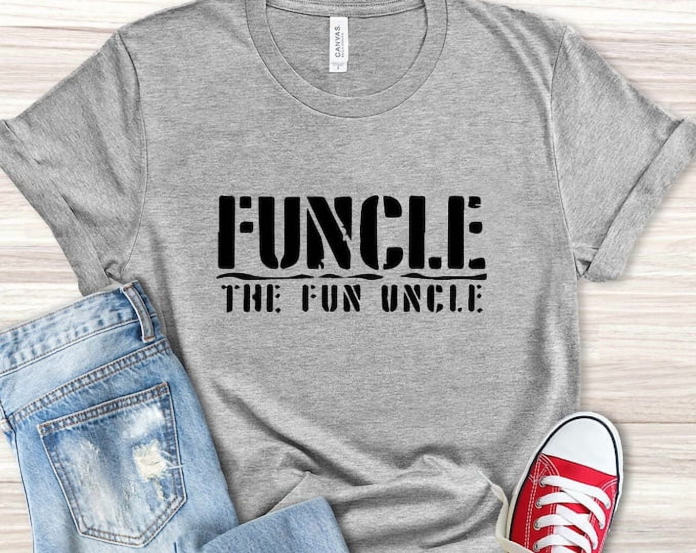 Lunari Best Uncle Ever Shirt, Promoted To Uncle, Uncle Announcement ...