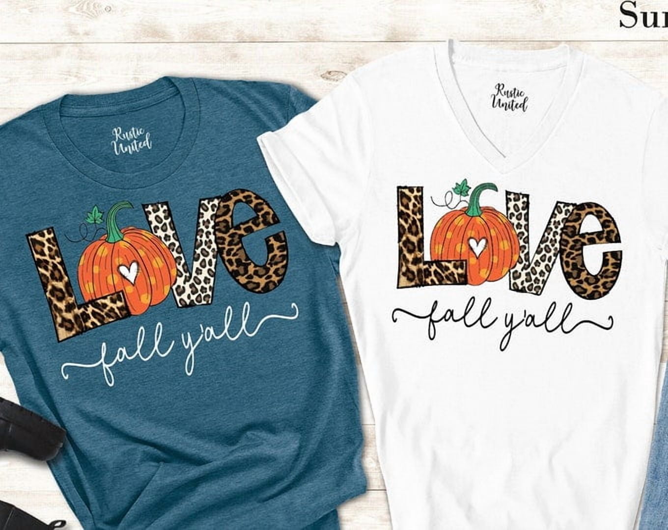 Lunari Fall Y'All Shirt, Hello Pumpkin, Leopard Print Fall Shirt, Cute ...