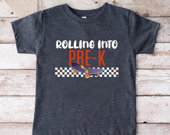 Lunari Pre K Teacher Shirt, Preschool Teacher Shirt, Teacher, Rollin ...