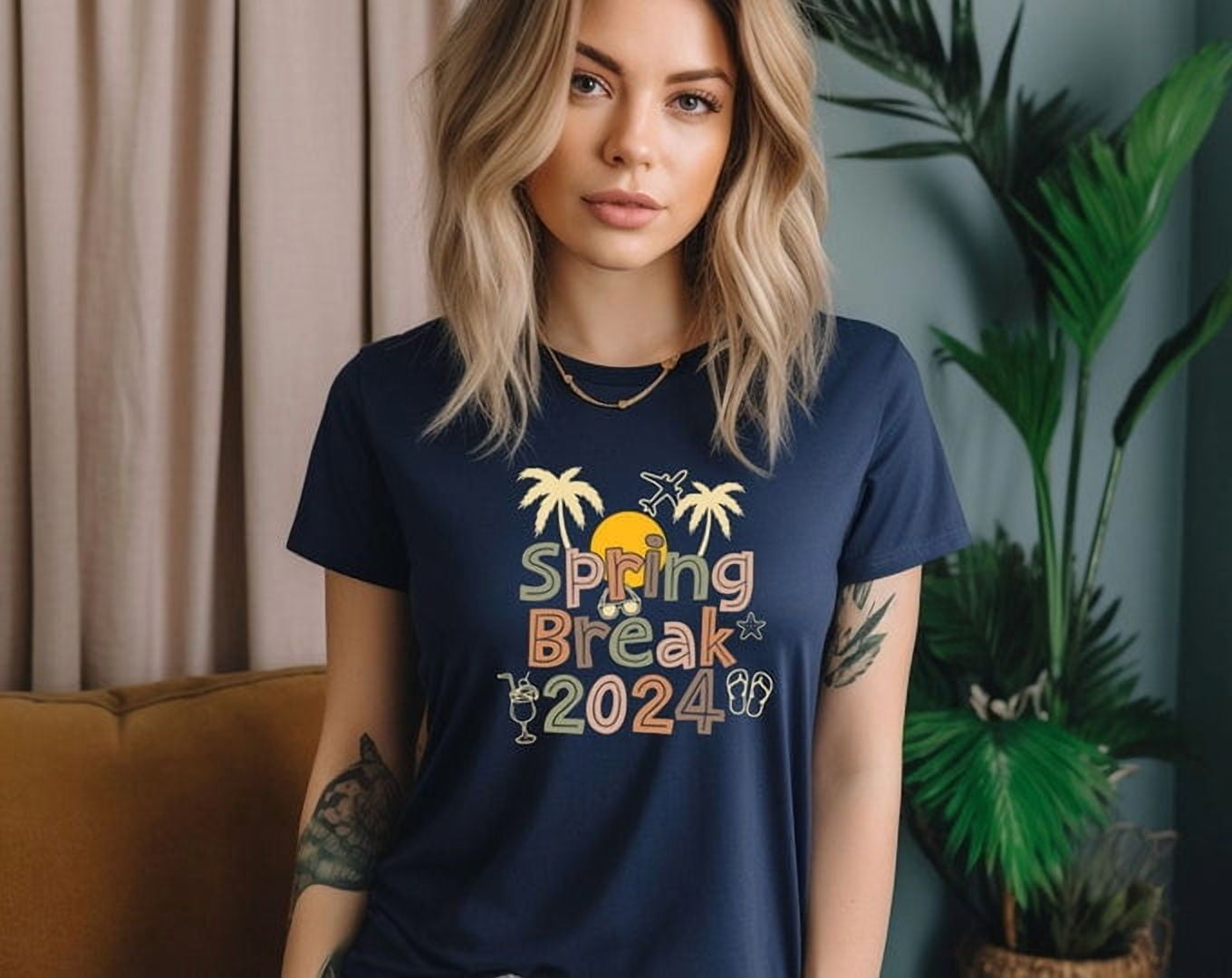 Lunari Spring Break Tropical 2024 Shirts, Vacation Shirts, Group Trip T ...