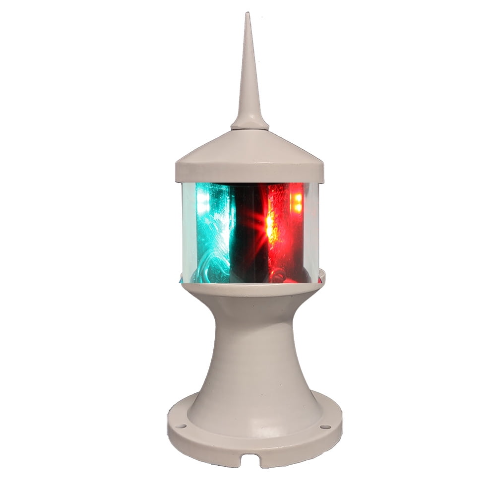 Lunasea Tri-Color/Anchor Zero Emission Light Fixture - 12V - White [LLB ...