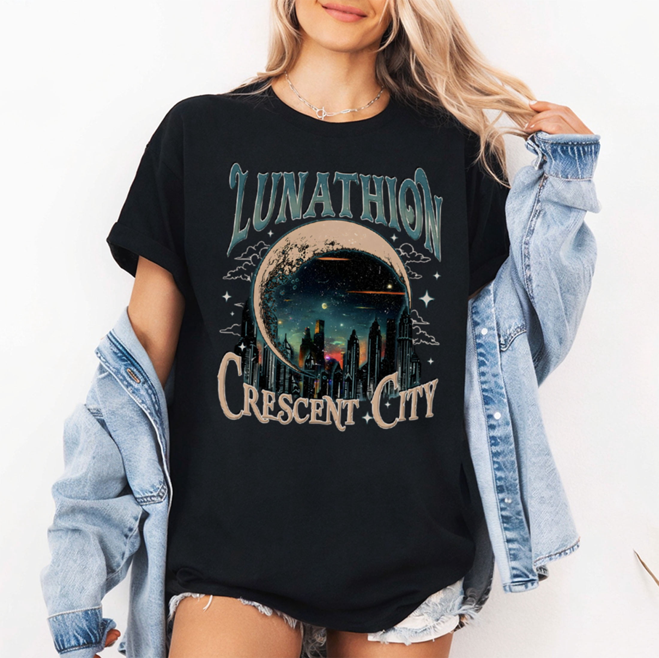 Lunathion Crescent City T-Shirt, Through Love All is Possible Bryce ...