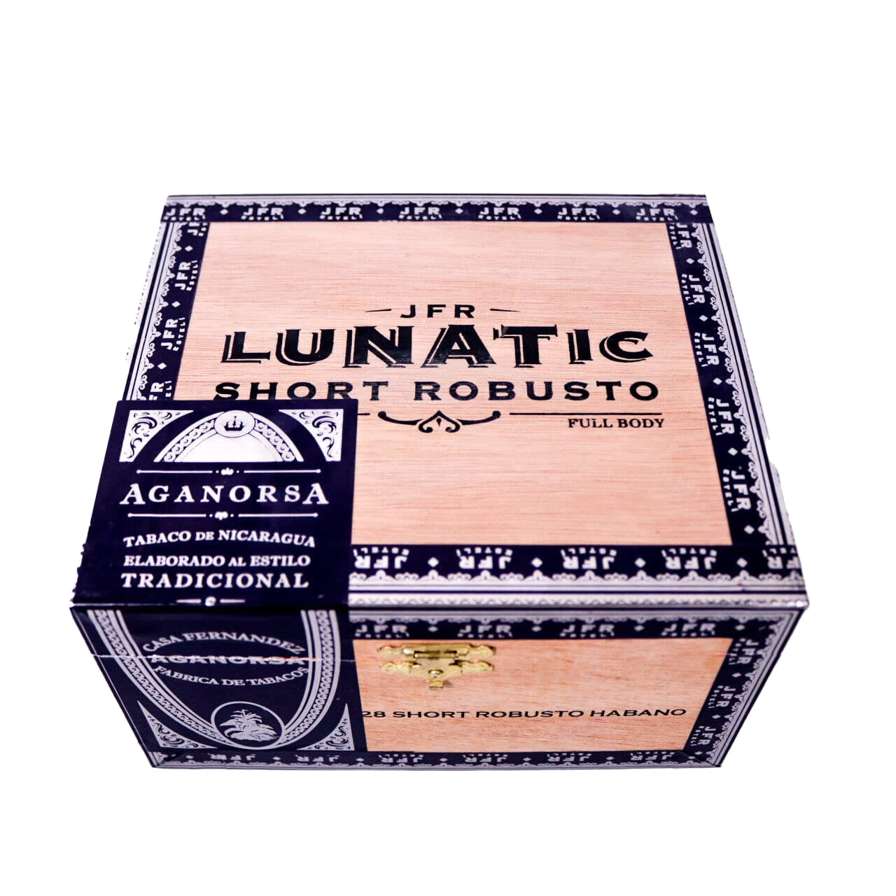 Lunatic Short Robusto Habano Empty Wooden Cigar Box 6.5" x 5.5" x 3.5 ...