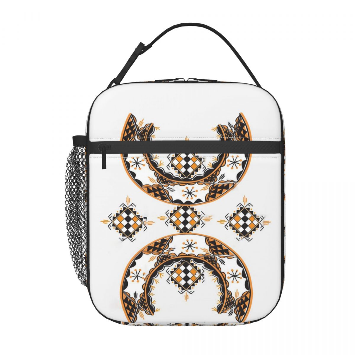 Lunch Bag Amazigh Kabyle Convenient Lunch Box For Unisex Geometric ...