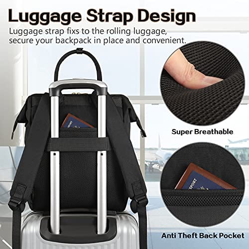 Lunch Bag Backpack, Insulated Cooler Backpack Lunch Box Laptop Backpack ...