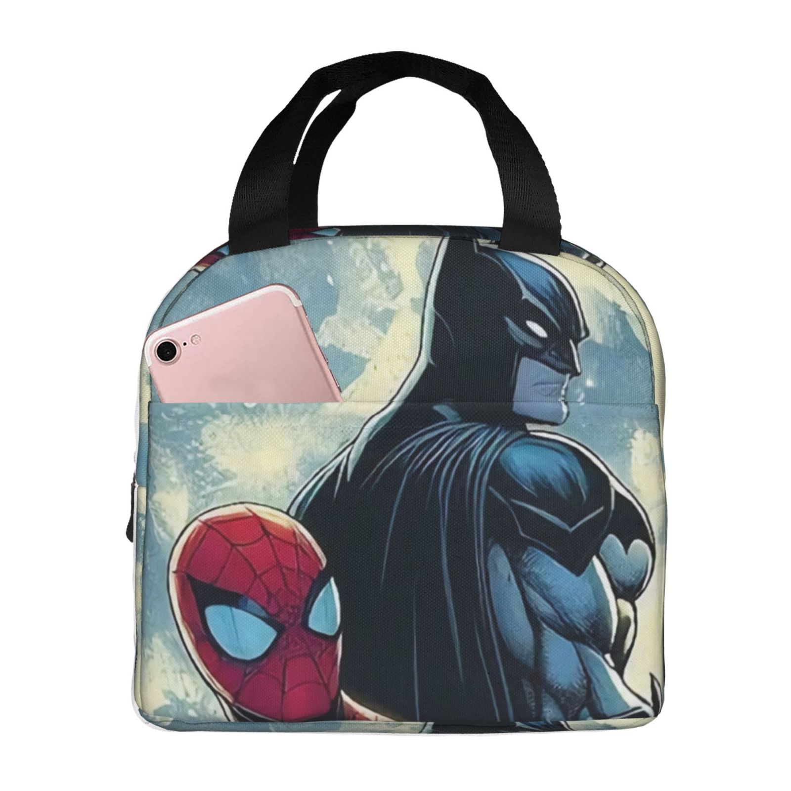 Lunch Bag,Batman Is More Depressing Than Spider-Man Lunch Box for Men ...