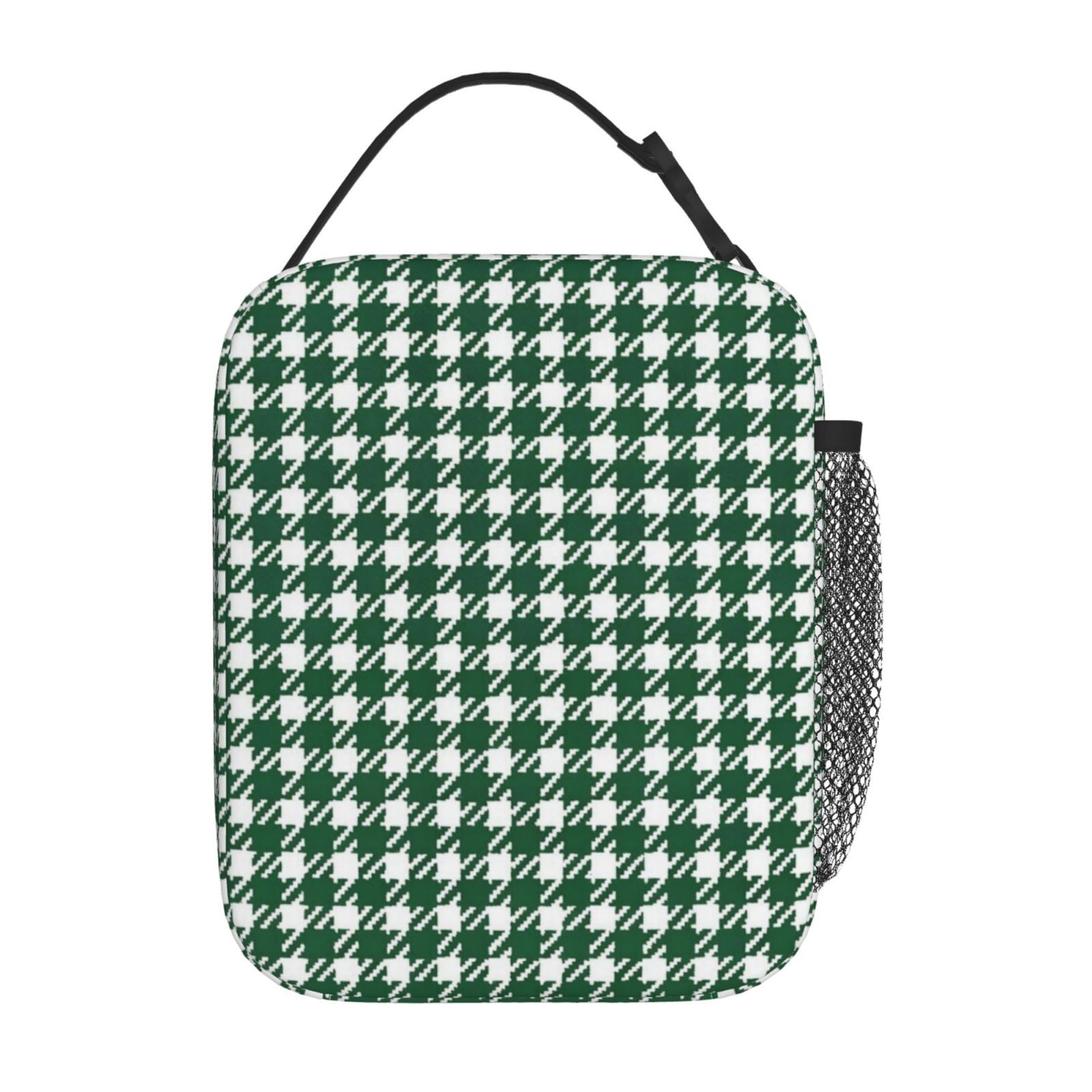 Lunch Bag Check For Women Men,Reusable Insulated Lunch Tote Bag ...