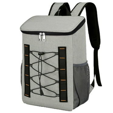 Insulated Leakproof Cooler Backpack, 35-Can Capacity, 2 Thermal Pockets ...