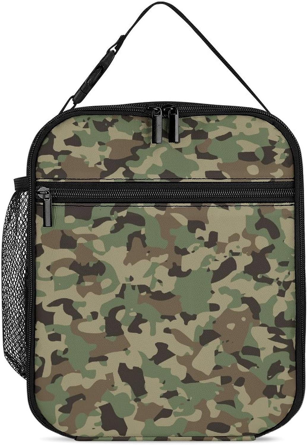 Lunch Bag for Cool Camo Military Camouflage Gourmet Lunchbox Container ...