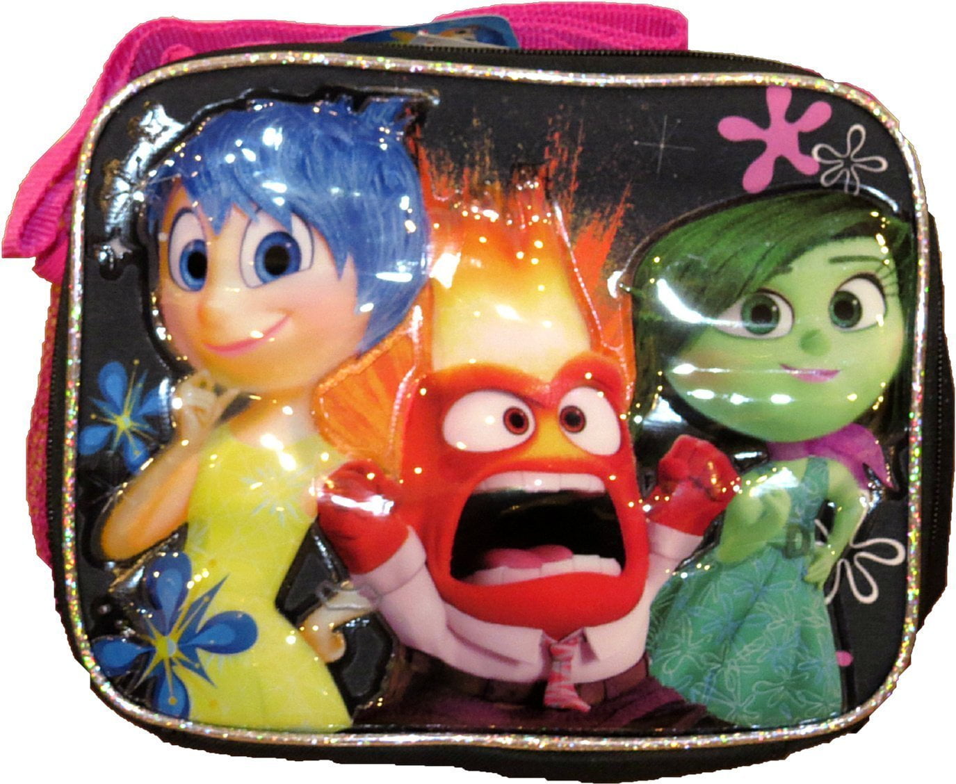 Lunch Bag - Disney - Inside Out Team/Group Black New 055522 - Walmart.com