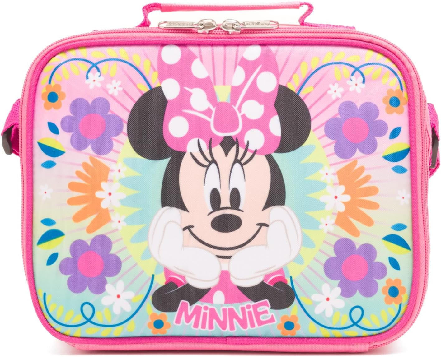 Lunch Bag - Disney - Minnie Mouse - Flowers - Walmart Business Supplies