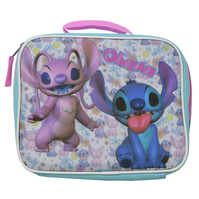 Lunch Bag - Disney - Stitch and Angle Silver - Walmart.com
