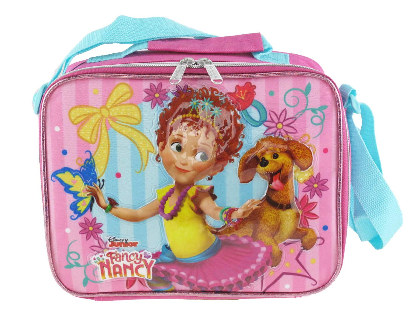 Lunch Bag - Fancy Nancy - Pretty Butterfly Pink Kit Case New 004640 ...