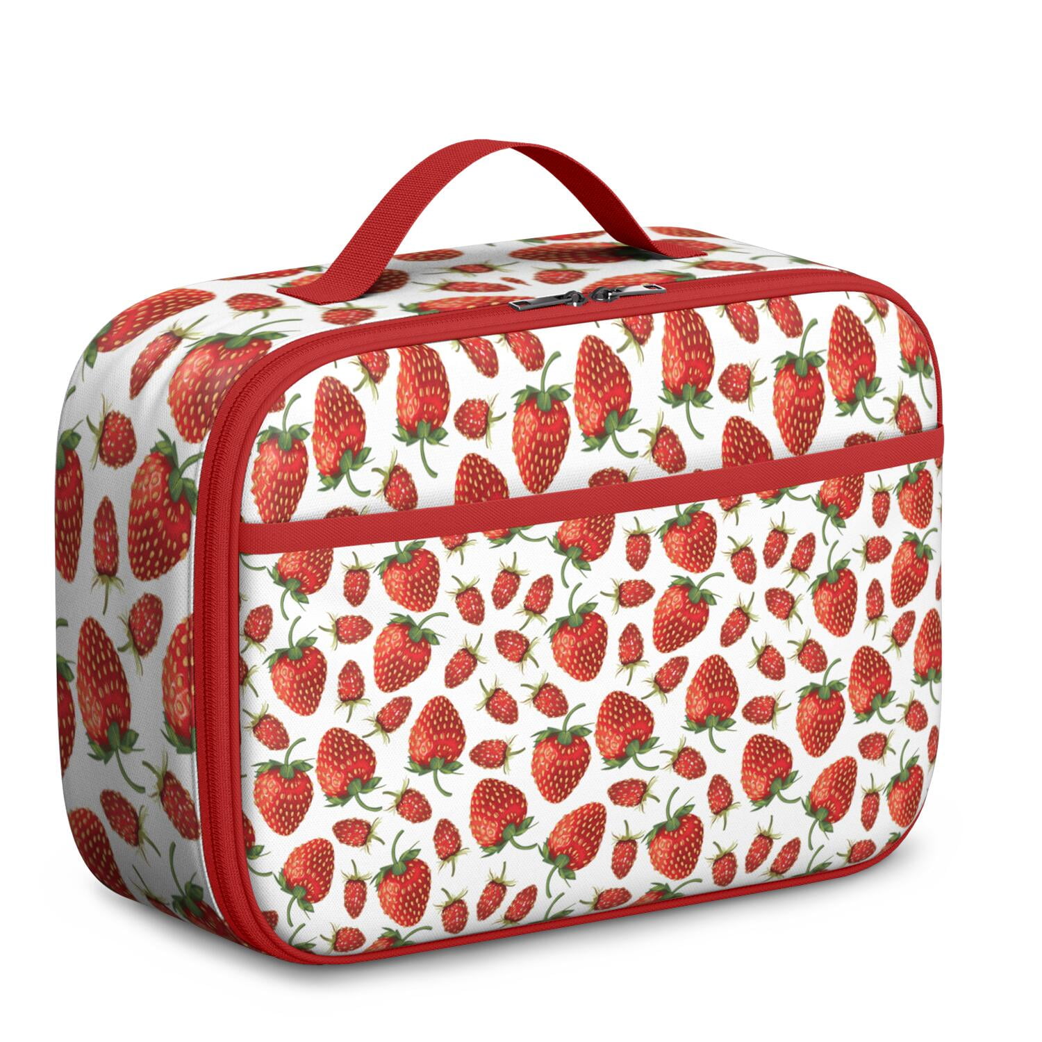 Lunch Bag Featuring Strawberry Strawberries Cute Red Sweet Kawaii ...