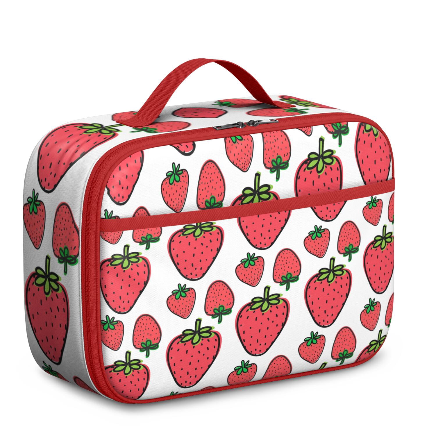 Lunch Bag Featuring Strawberry Strawberries Cute Red Sweet Kawaii ...