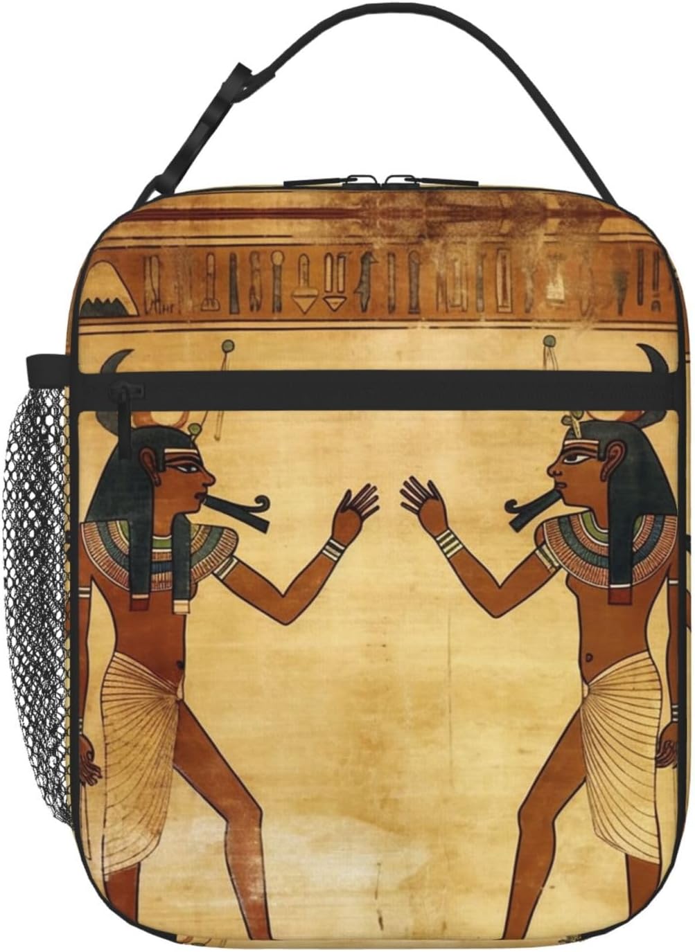 Lunch Bag For Women Men Ancient Egyptian Insulated Lunch Box Large ...