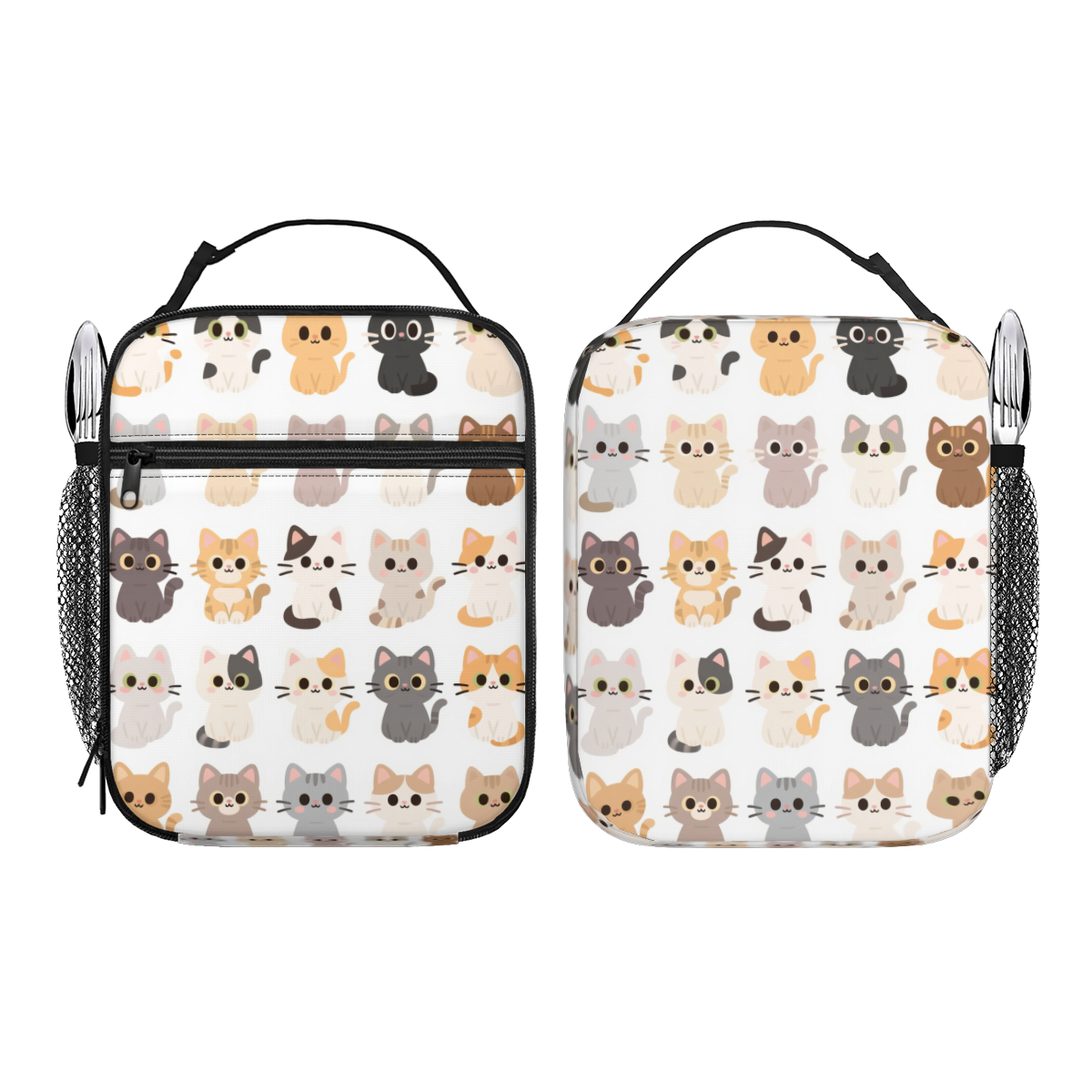 Lunch Bag Insulated Soft Bag Mini Cooler Insulated Meal Tote Bag Set ...