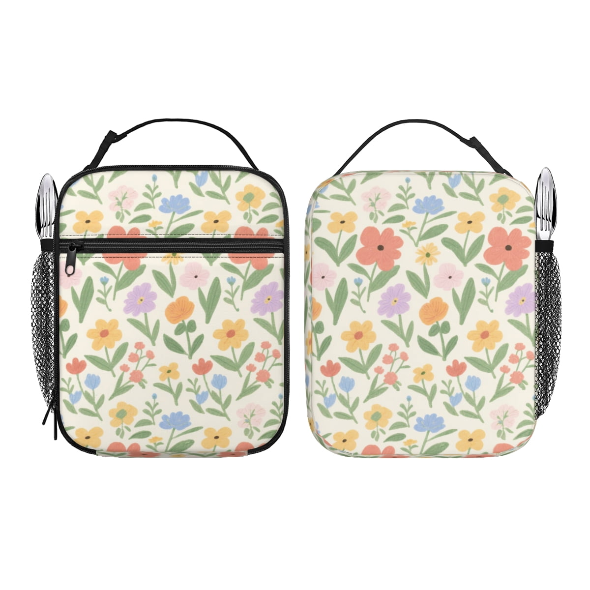 Lunch Bag Insulated Soft Bag Mini Cooler Insulated Meal Tote Bag Set ...
