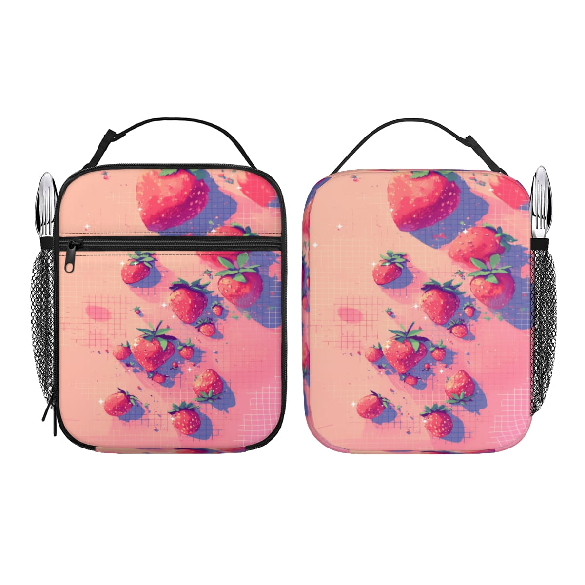 Lunch Bag Insulated Soft Bag Mini Cooler Insulated Meal Tote Bag Set ...