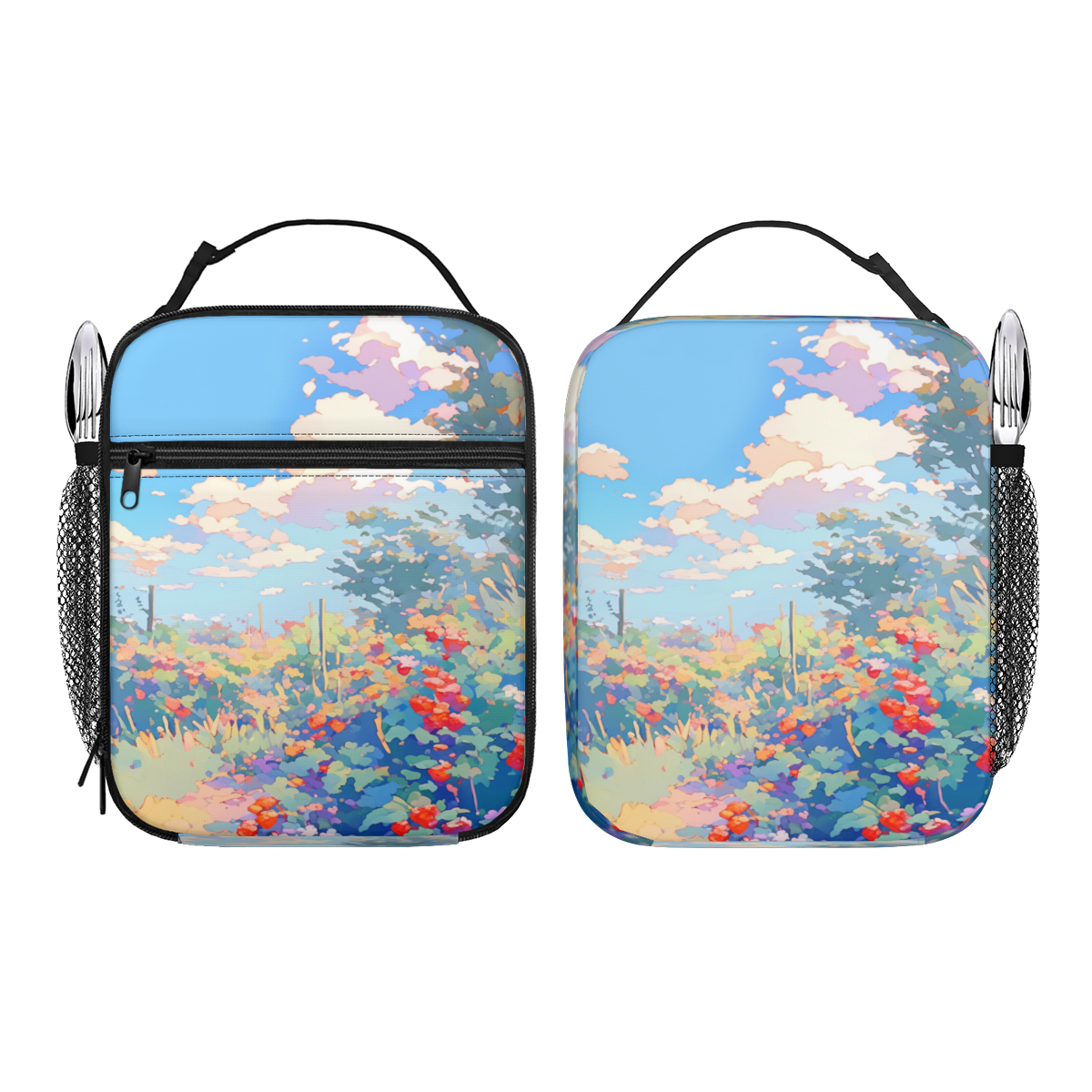 Lunch Bag Insulated Soft Bag Mini Cooler Insulated Meal Tote Bag Set ...