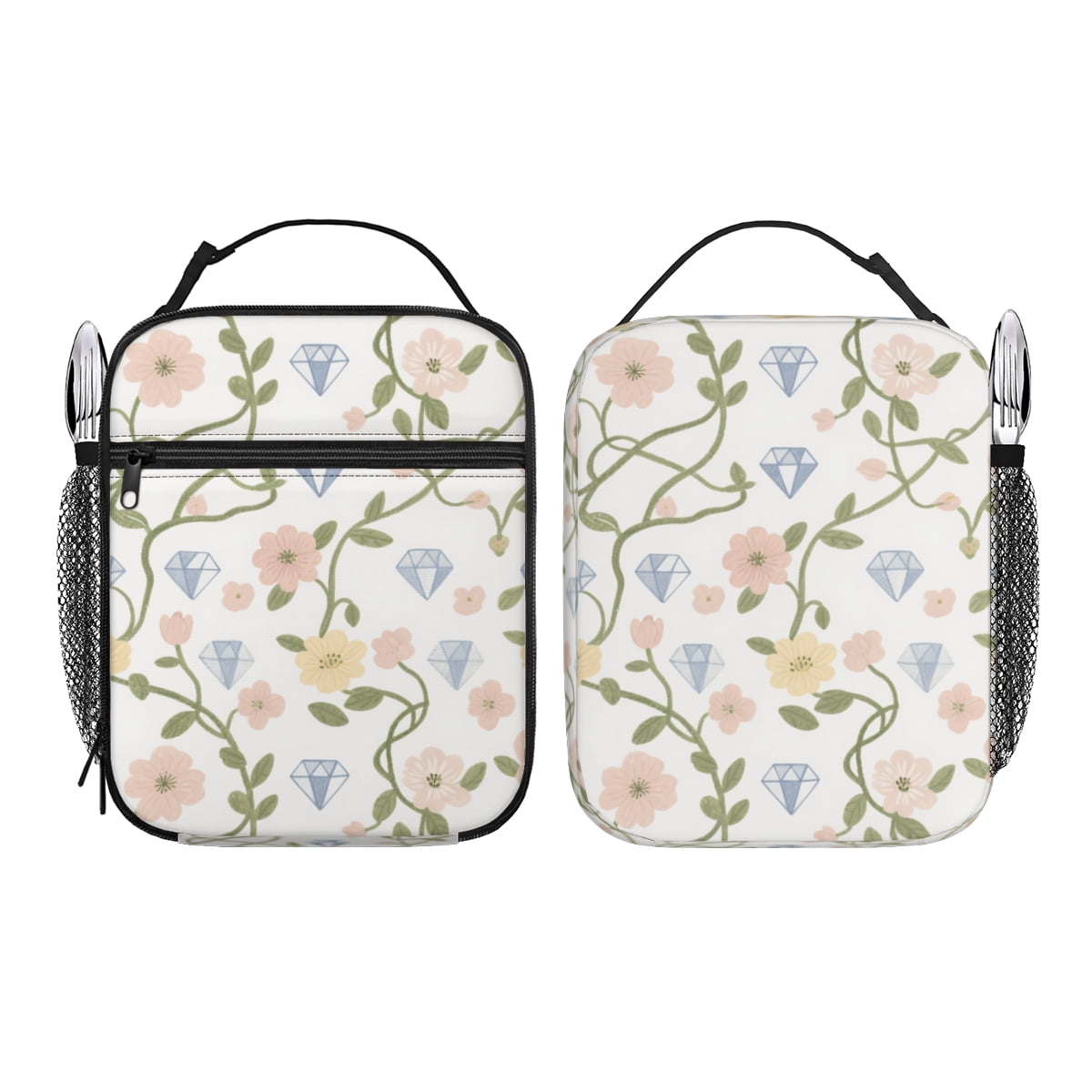 Lunch Bag Insulated Soft Bag Mini Cooler Insulated Meal Tote Bag Set ...